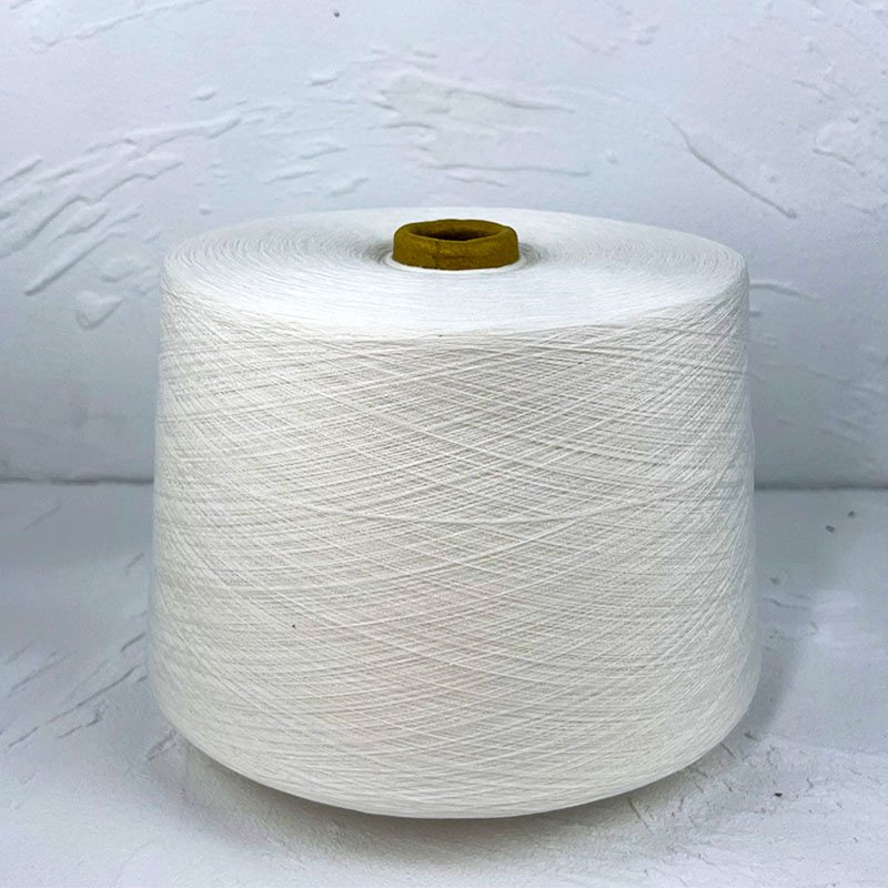 60% Cotton 40% Polyester Blended Ring Spinning yarn for knitting and ...